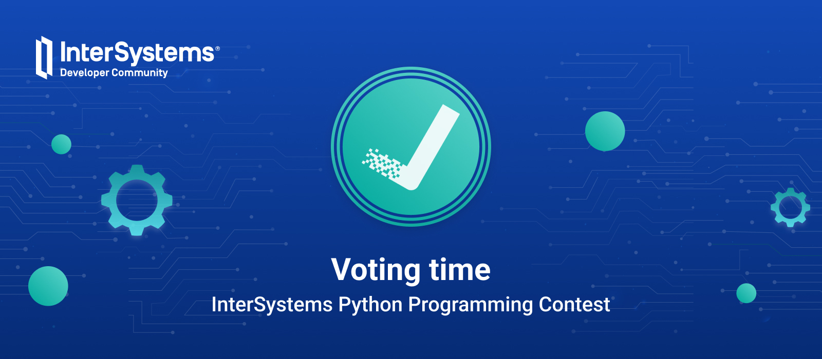 Time To Vote In The Intersystems Python Programming Contest 2023